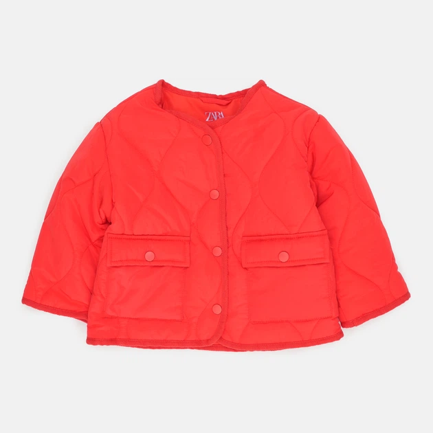Куртка для девочек Zara 5644/519 86 см Красная (05644519600181 ...