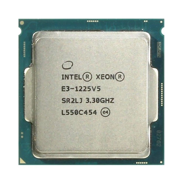 Процессор s1151 Intel Xeon E3-1225 V5, 3,3-3,7 МГц, 4-4 core, Intel HD ...