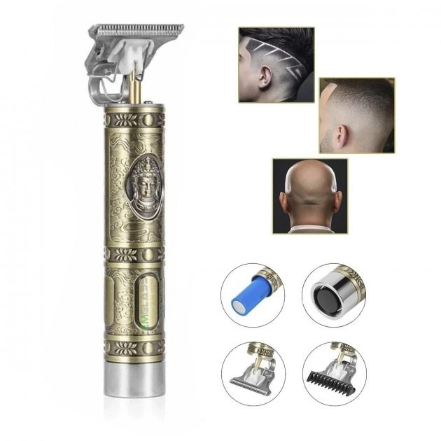 Триммер для стрижки волос Hair Clipper WS-T99 окантовочный для бороды ...