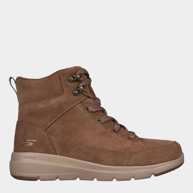 Женские ботинки высокие Skechers 144177 BRN 39 (9US) 26 см Бежевые ...