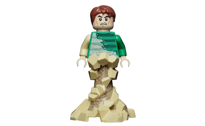 Конструктор LEGO Sandman - Tan Sand Form with Swirling Base 1 деталей ...