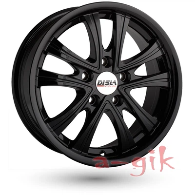 Диск Disla Evolution 7x16 5x100 ET38 DIA67.1 Black – фото, отзывы ...