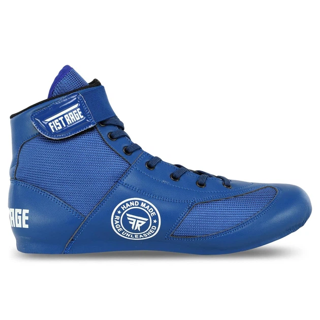 Шкіряні боксерки Fistrage Fight Gear 7748 розмір 43 Blue – Оригінальне ...