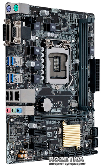 Материнская плата Asus B150M-K (s1151, Intel B150, PCI-Ex16) – фото ...