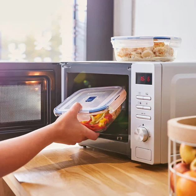 Набір склянних контейнерів Luminarc Pure Box Active 3 шт + сумка ...