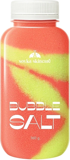 Соль-пена для ванны "Манго" - Sovka Skincare Bubble Salt Alfonso Mango 360g (360g) (1016668 ...