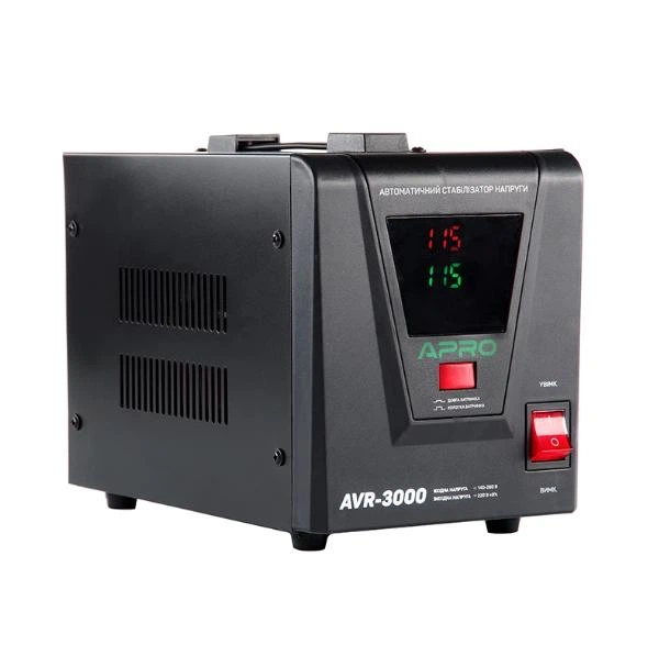 Стабілізатор напруги релейний APRO AVR-3000 – фото, відгуки ...