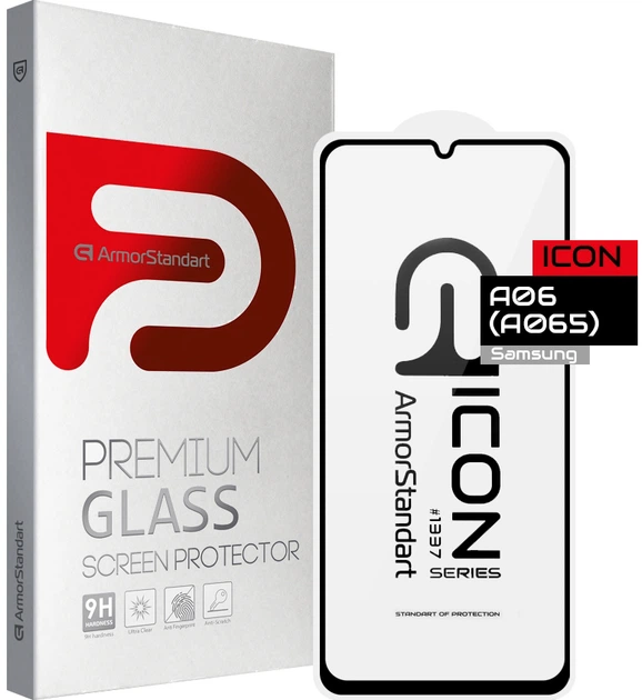 Захисне скло ArmorStandart Icon для Samsung Galaxy A06 (A065) Black ...