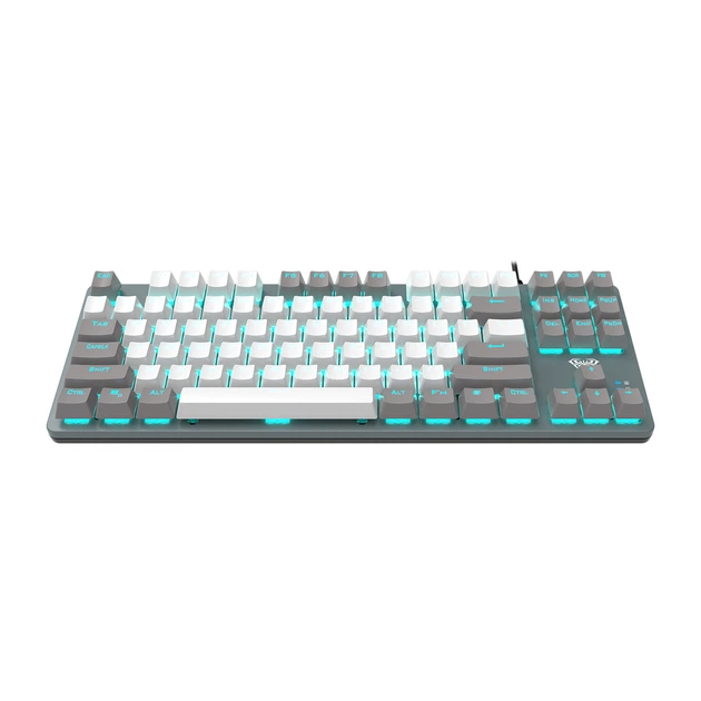 Клавіатура Aula Mechanical F3287 White/Grey Keycap KRGD Blue ...