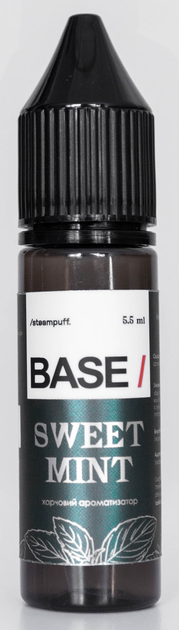 Ароматизатор жидкий пищевой BASE 5.5 мл Sweet Mint (Сладкая Мята ...