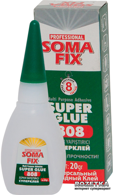Клей Soma Fix 808 20 мл (61893006) – фото, отзывы, характеристики в ...