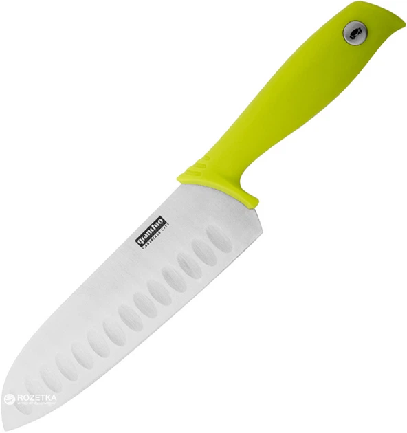Кухонный нож Granchio Coltello сантоку 127 мм Green (88690) – купить ...