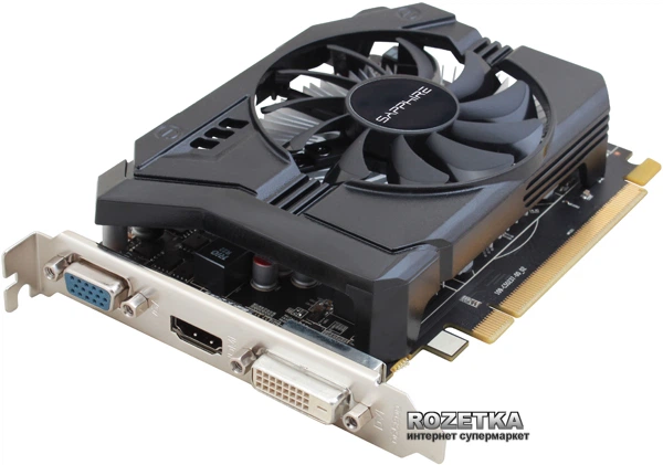 Видеокарта Sapphire PCI-Ex Radeon R7 250 2048MB GDDR3 (128bit) (925/ ...
