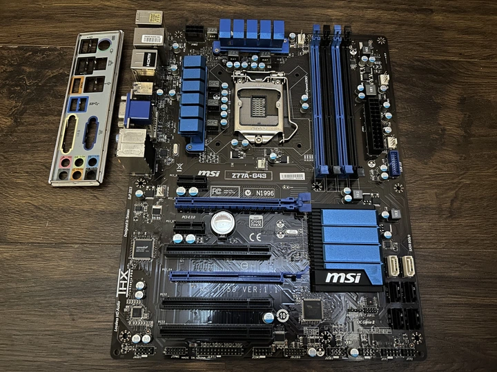 Материнська плата MSI Z77A-G43 (s1155, Intel Z77) Б/У – фото, відгуки ...