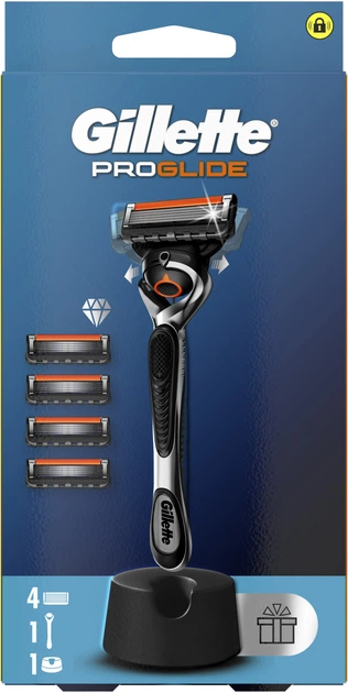 Станок для бритья мужской (бритва) Gillette Fusion ProGlide с 4 ...