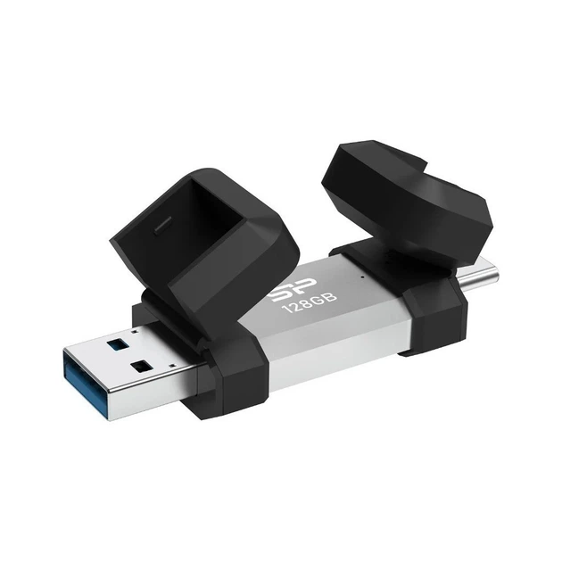 USB флеш накопичувач Silicon Power USB 128G SILICON POWER usb3.2+TypeC ...