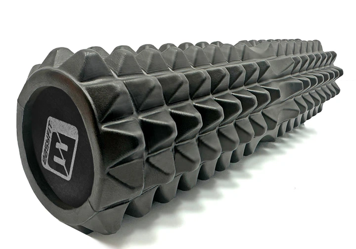 Масажний ролер Solid Grid Roller 45 см v.2.2s чорний (ролер, валик ...