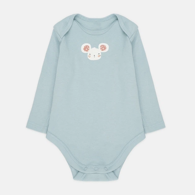 Детское боди для новорожденных девочек C&A 2147948_001 62 см Бирюзовое ...