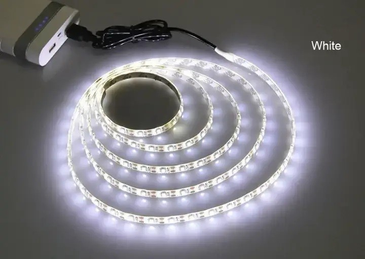 Светодиодная LED Strips лента 2835 5 м белый цвет для украшения кухни ...