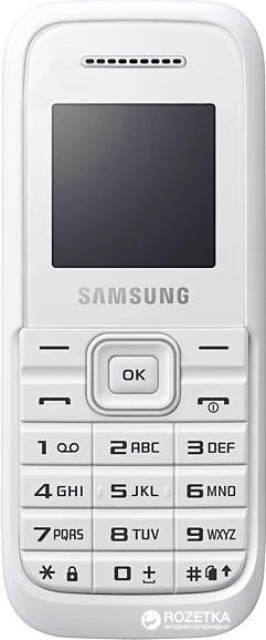 Мобильный телефон Samsung SM-B105E White – фото, отзывы, характеристики ...