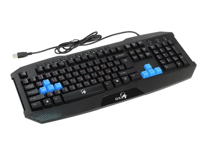Клавіатура Genius Scorpion K215 Black, USB, UKR (31310474105) – фото, відгуки, характеристики в ...
