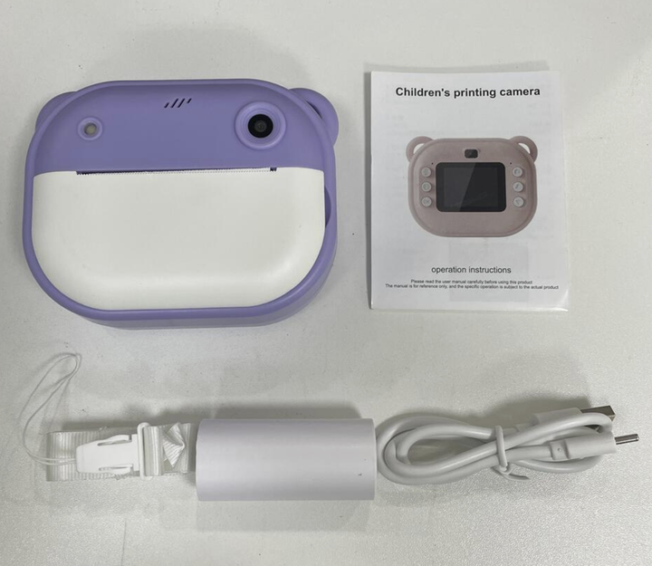 Детская фотоаппарат с мгновенной печати с термопринтером JE-ET 2003 ...