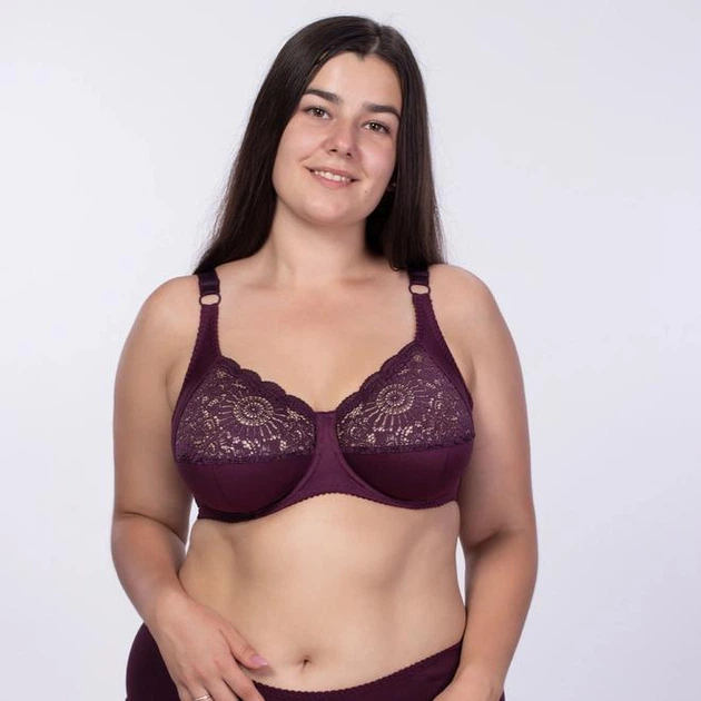 Бюстгальтер на кісточках з бічною підтримкою Elita 139 вино 80D от продавца: SifLingerieStore ...