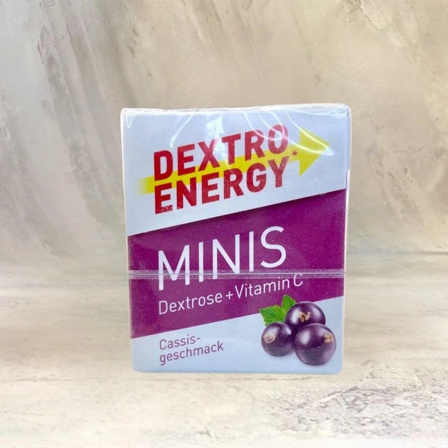 Dextro Energy Traubenzucker Johannisbeere декстроза зі смаком смородини ...