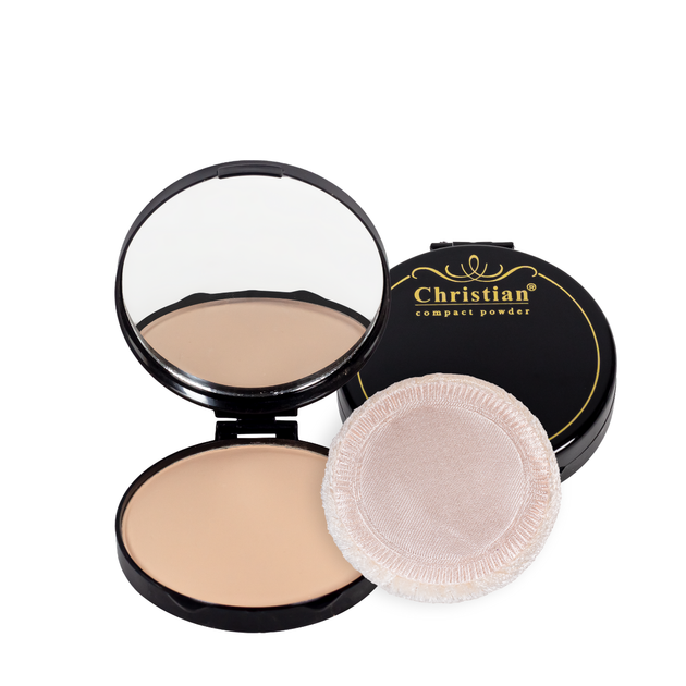 Пудра для лица Christian Compact Powder Black DM-406 № 04 Медово ...