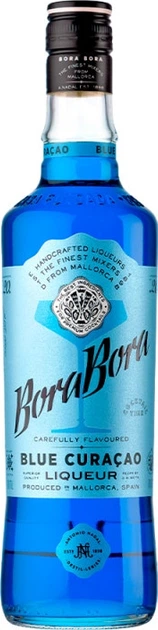 Лікер Bora Bora Blue Curacao 0.7 л 21% (8414037928169) – фото, відгуки, характеристики в ...