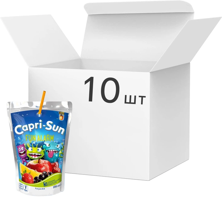 Напій Capri-Sun Fun-Alarm 200 мл х 10 шт (4000177019252) – купити в ...