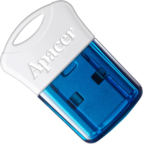Флеш память USB Apacer AH157 32GB USB 3.2 Gen1 White/Blue (AP32GAH157U ...