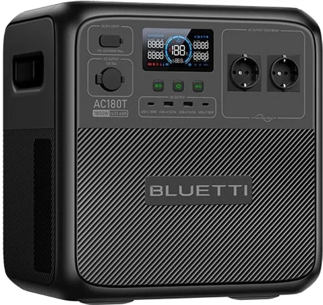 Зарядна станція Bluetti AC180T / 1800 Вт / 1433 Вт⋅год / LiFePO4 – фото, відгуки, характеристики ...