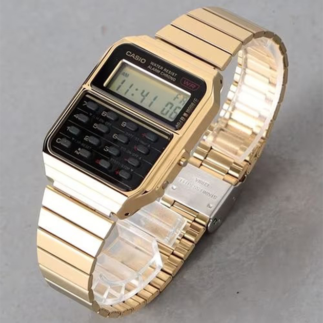 CASIO CA-500WEG-1A - наручний годинник з кольоровою гамою "Золотий/Чорний". – фото, відгуки ...