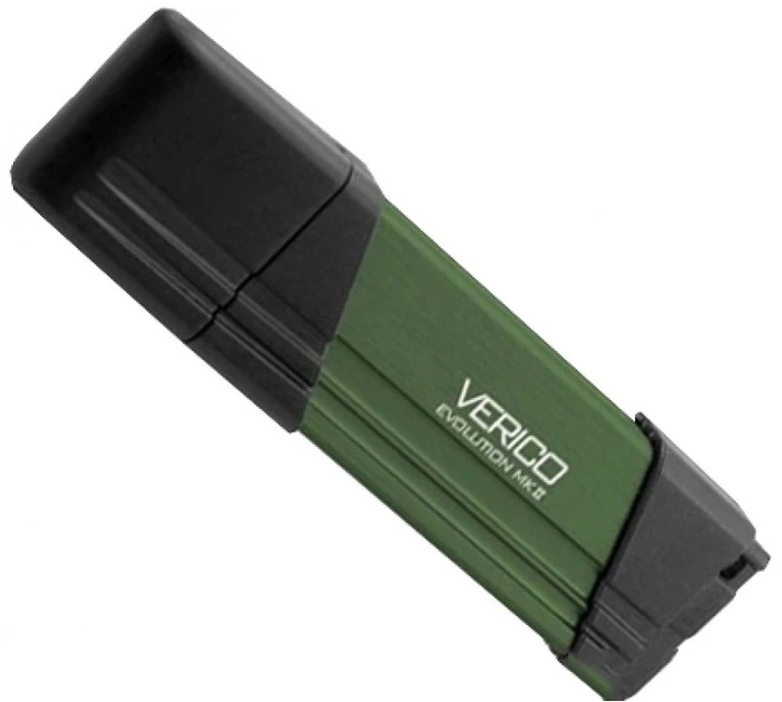 Флеш память USB Verico Evolution MKII 128GB USB 3.1 Gen1 Olive Green ...