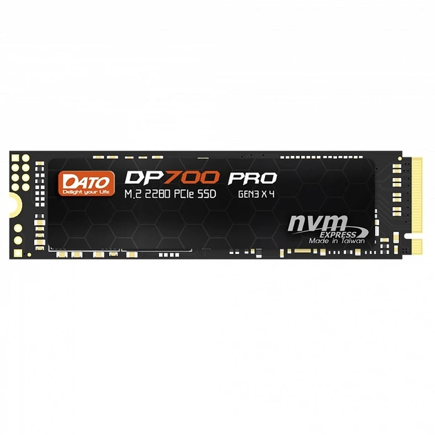 Накопичувач SSD 512GB Dato DP700 Pro M.2 2280 PCIe 3.0 x4 NVMe 3D NAND ...