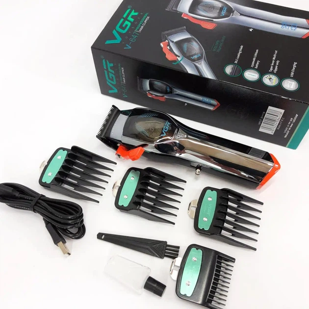 Машинка для стрижки волосся VGR V-647 зі змінними насадками, Машинка для стрижки – фото, отзывы ...