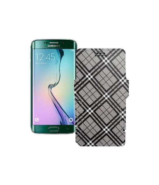Чохол-книжка з екошкіри для телефону Samsung Galaxy S6 Edge (G925 ...