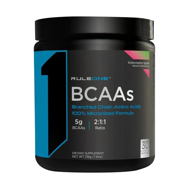 Аминокислота BCAA Rule 1 BCAA, 30 порций Арбуз – фото, отзывы ...