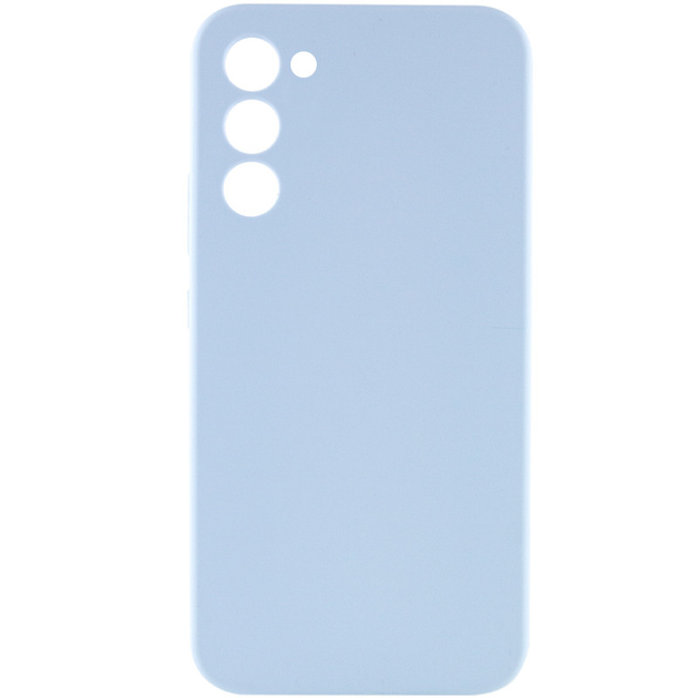 Чехол для Samsung Galaxy S24 Ultra Lakshmi Silicone Cover Full Camera (AAA) Голубой/Sweet Blue ...