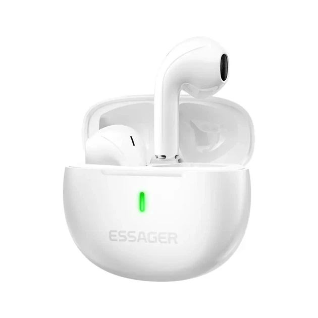Наушники Essager (color box) Shining TWS Bluetooth earphones White ...