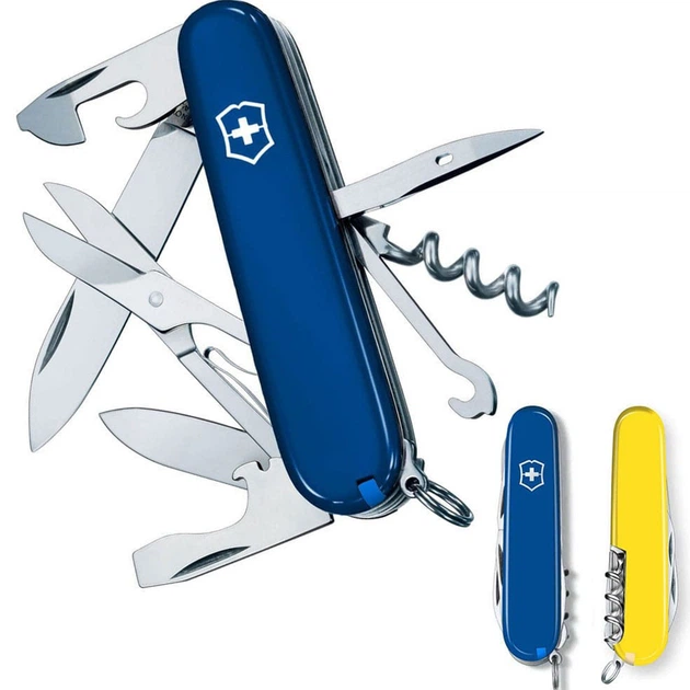 Нож Victorinox Climber Ukraine 1.3703.2.8 – фото, отзывы, характеристики в интернет-магазине ...