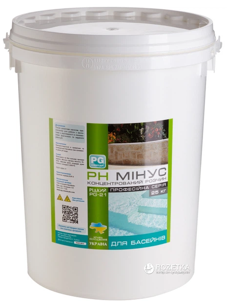 Средство для понижения показателя уровня рН Barchemicals PG-20 25 кг ...