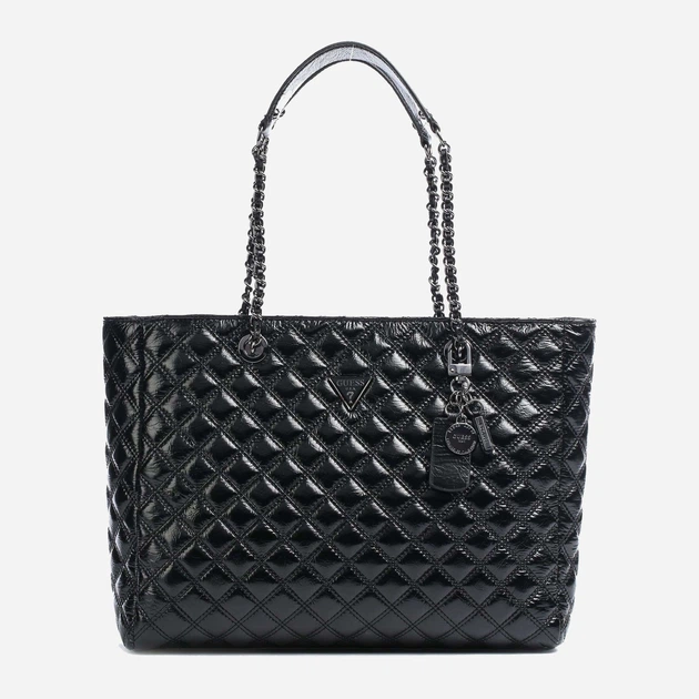 Жіноча сумка Guess Cessily Tote HWKM7679230-BLA Чорна (8000702444182 ...