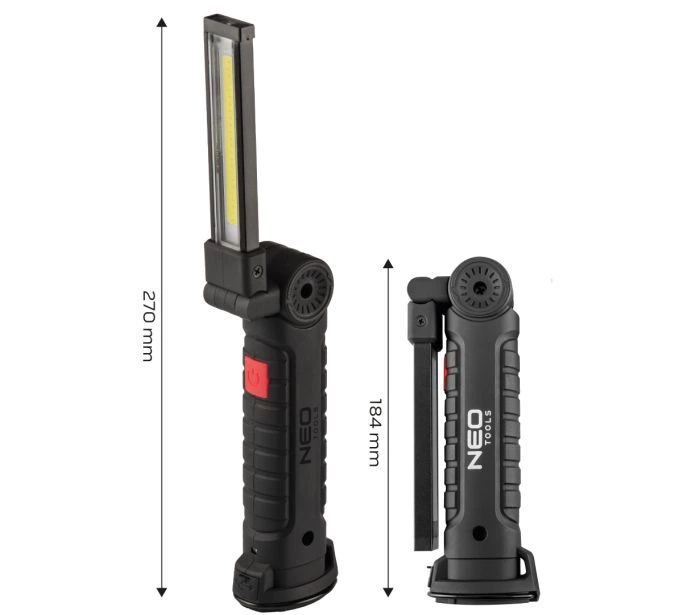 Ліхтарик-лампа 200Lm/3W/1200mAh/магнит/USB - 99-041 NEO TOOLS – фото ...