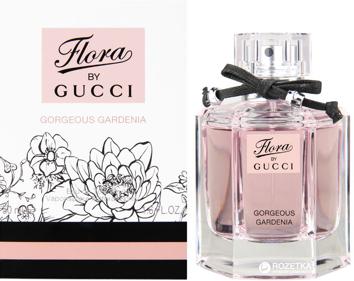 Туалетная вода для женщин Gucci Gorgeous Gardenia 50 мл (737052522456 ...
