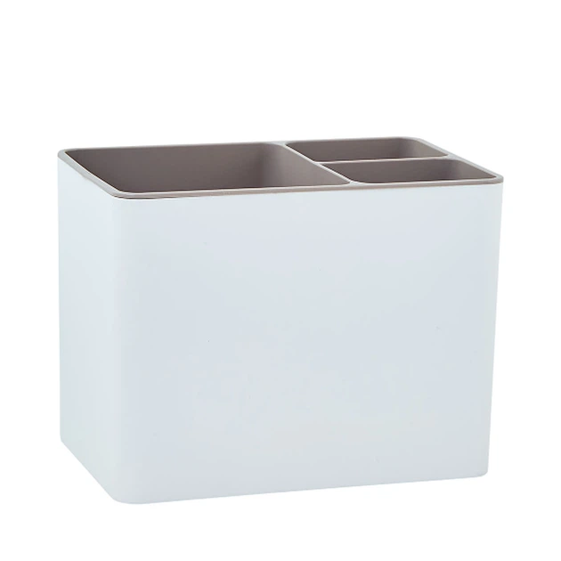 Подставка для столовых приборов 16х10х12см Алеана "Плюс" б.роза/какао ...