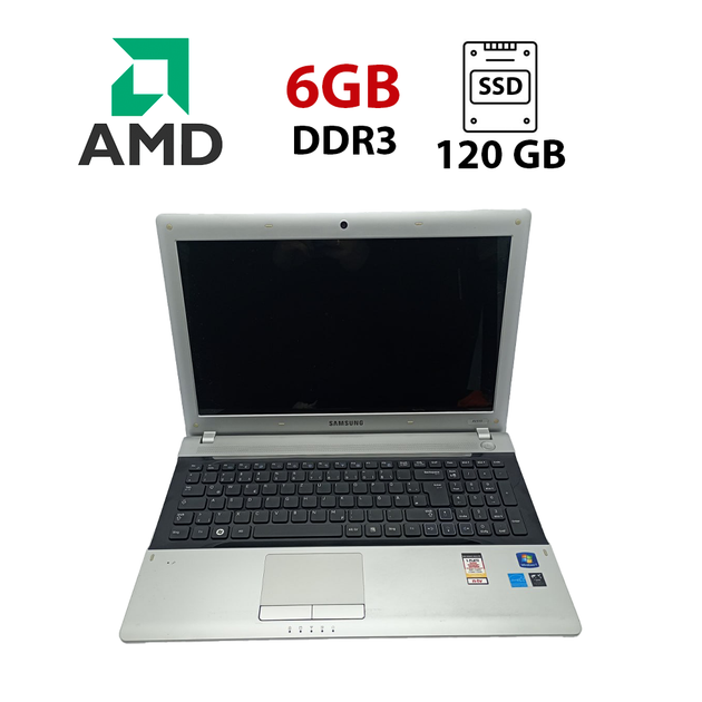 Ноутбук Samsung RV515 / 15.6" (1366x768) TN / AMD E-450 (2 ядра по 1.65 ...
