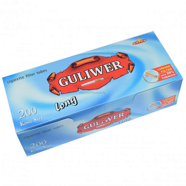 Гільзі для набивання сигарет Guliwer X-Long 24mm 200шт 200шт – фото ...