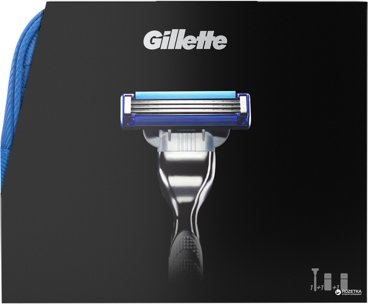 Набор Gillette Mach3 Turbo Бритва + Гель для бритья Mach3 Extra Comfort ...